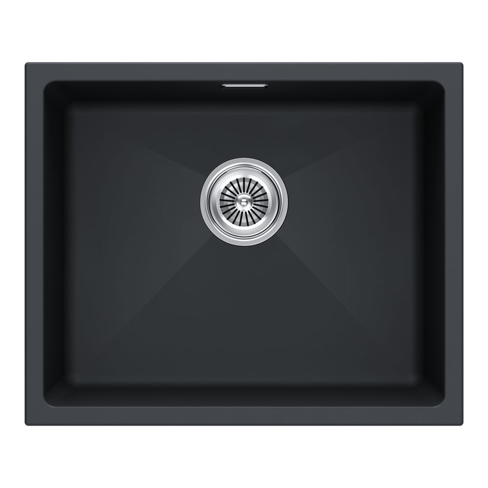 Мойка Paulmark LUMI 55UNI, IT-GRANIT, антрацит, 555x460 мм LU55-AN ...