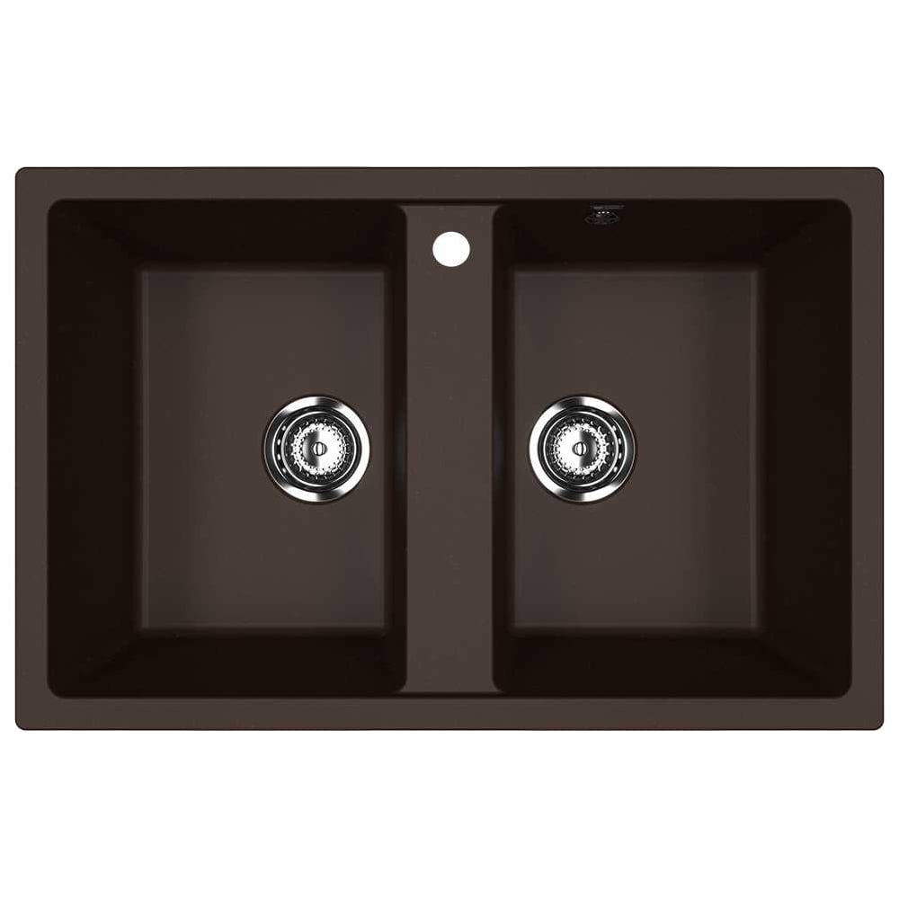 Кухонная мойка ULGRAN шоколад U-608-345 - выгодная цена, отзывы, характеристики, фото - купить в ...
