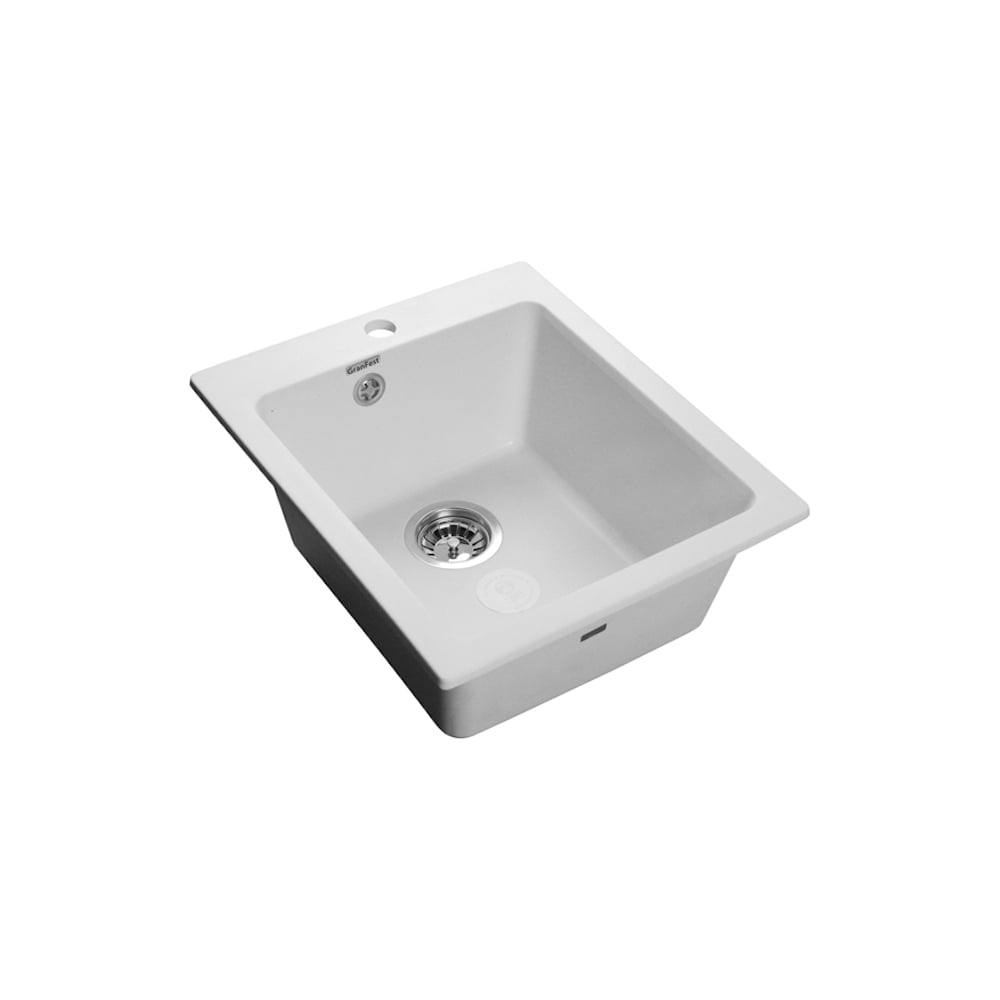 Композитная мойка GRANFEST Practic GF-P505 427х506 мм, иней 460886 ...