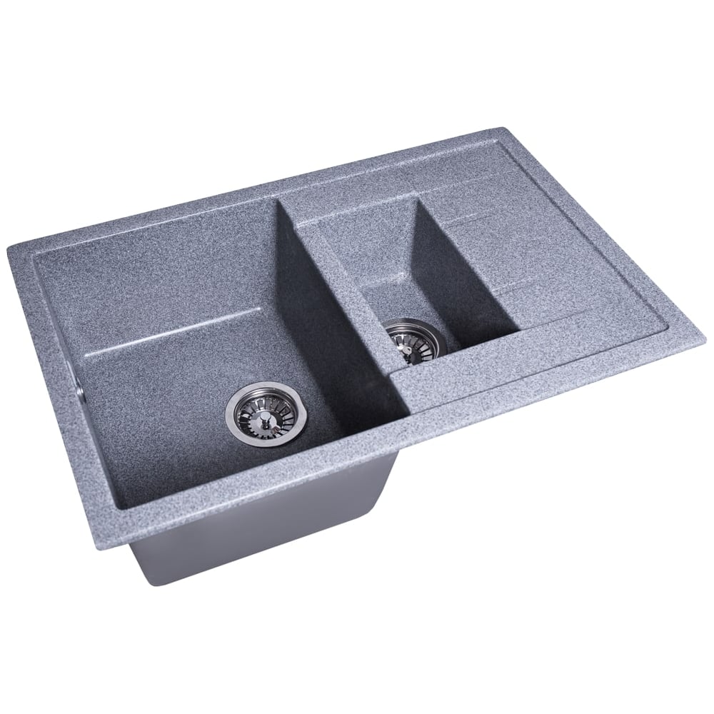 Кухонная мойка GranAlliance GA-51 темно-серый GA-51-309 - выгодная цена ...