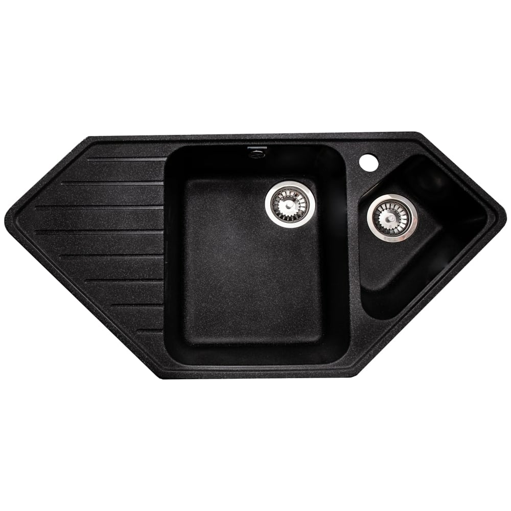 Кухонная мойка GranAlliance GA-60 черный GA-60-308 - выгодная цена ...