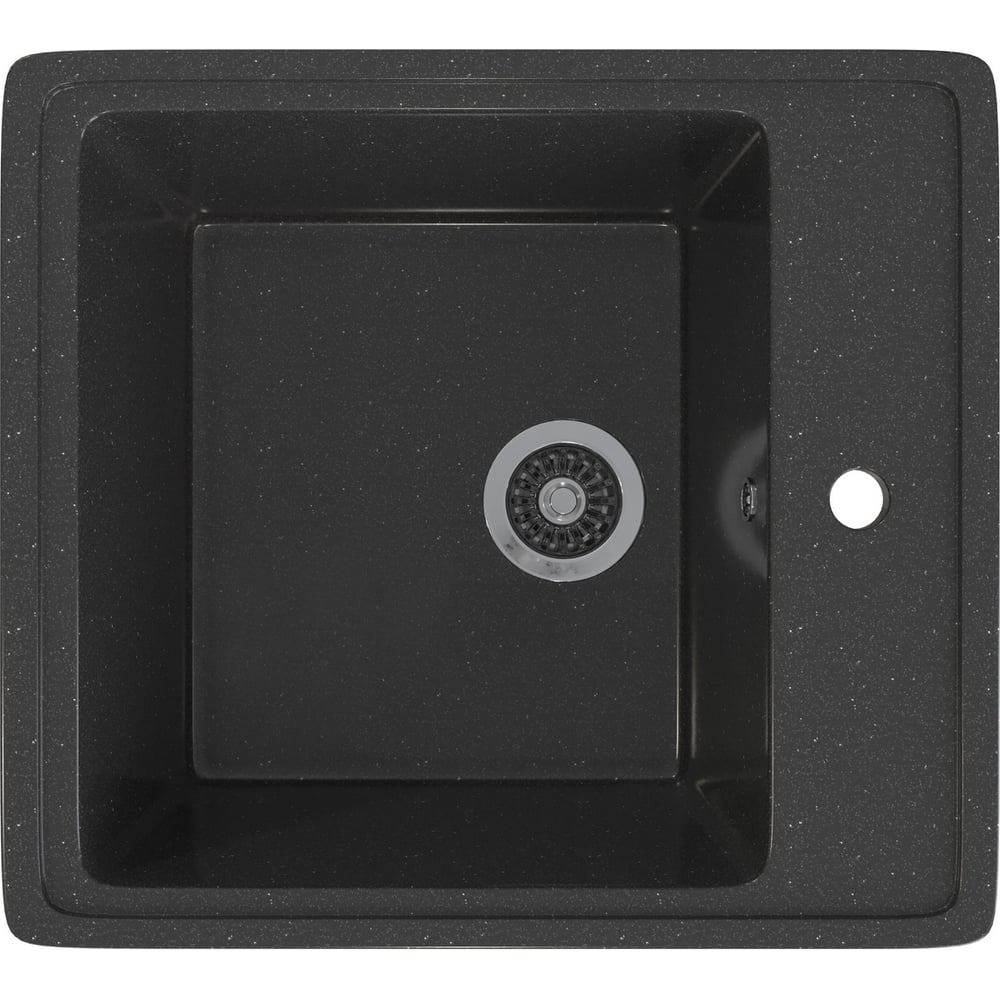 Мойка MIXLINE Ml-gms10 стандарт прямоугольная, черный 308, 460x505x190 ...