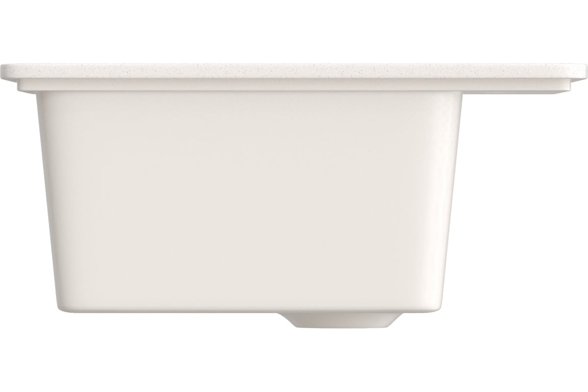 Мойка MIXLINE Ml-gms10 стандарт прямоугольная, белый 331, 460x505x190 ...