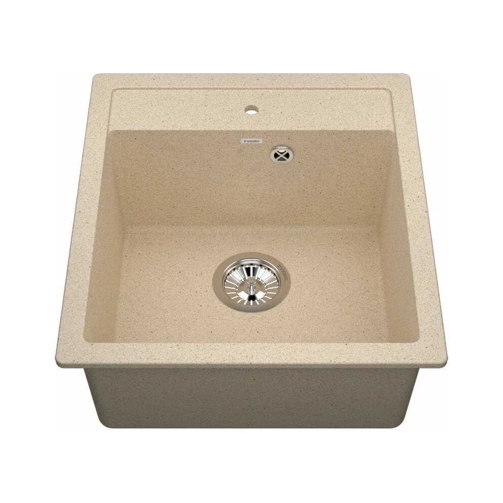 Комбо VIGRO мойка VG202 латте + смеситель VG901 латте + сифон VG202-V1 ...