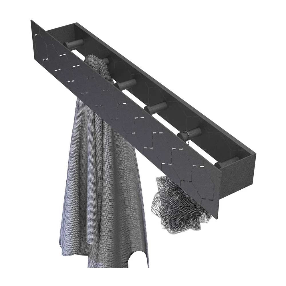 Крючки Граф Держалкин Bee hook 60x9.2x9 черная Fl-bee-hook60-ч ...