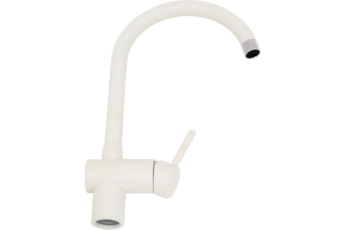 Смеситель для кухни ULGRAN Classic 331 белый U-021-331 - выгодная цена, отзывы, характеристики ...