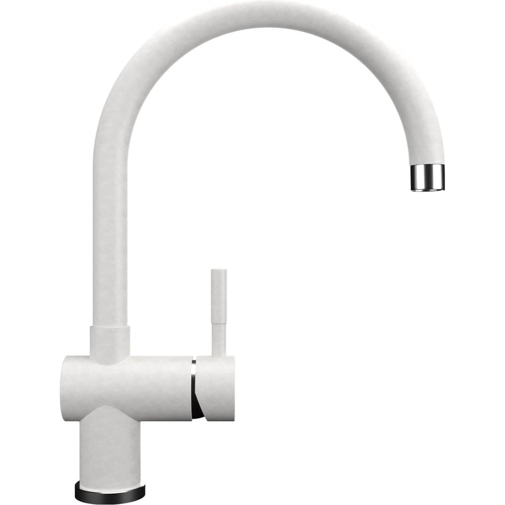 Смеситель для кухни ULGRAN Classic 341 ультра-белый U-021-341 - выгодная цена, отзывы ...