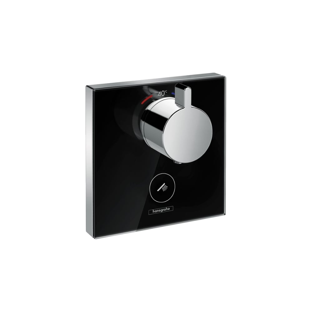Термостатический смеситель для душа HANSGROHE 15735600 Select glass ...