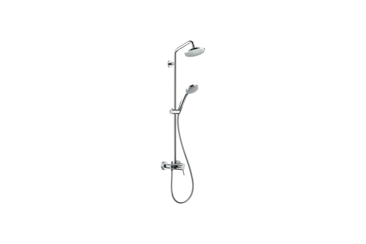 Душевая система HANSGROHE 27154000 Croma 100 Showerpipe 160 00000007665 ...