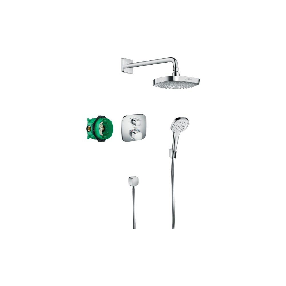 Душевой комплект HANSGROHE 27294000 Set 8 в 1 00000046344 - выгодная ...