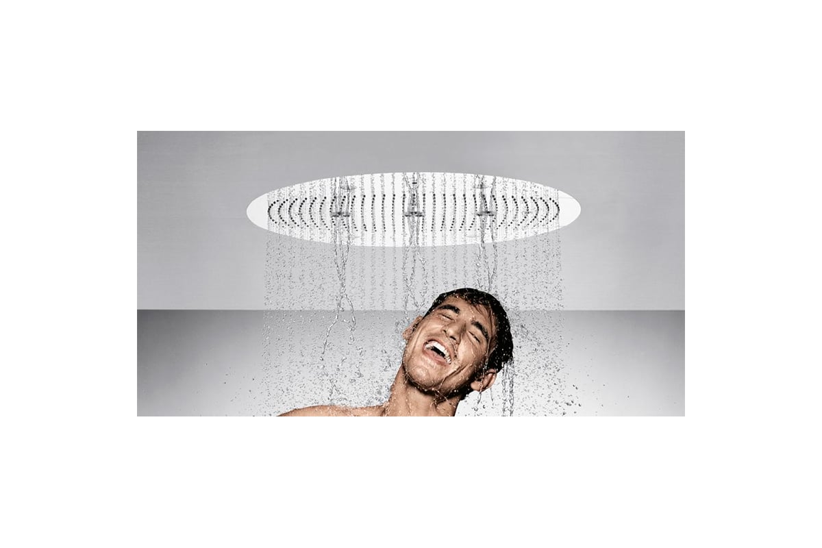 Верхний душ с термостатом HANSGROHE 28403000 Raindance Rainmaker 600 ...