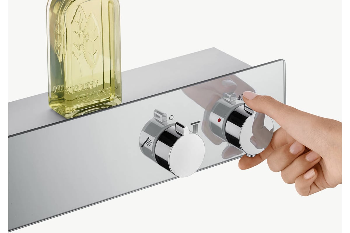 Термостатический смеситель для душа HANSGROHE 13108000 ShowerTablet 600 ...