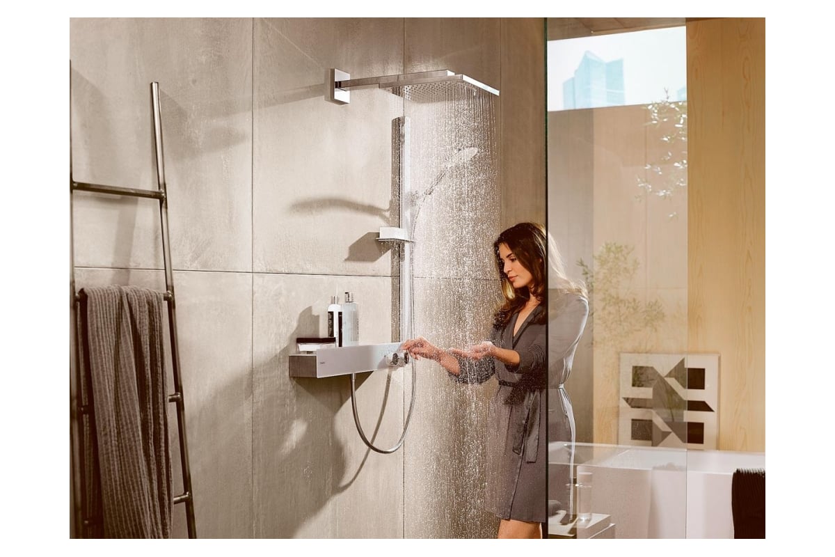 Термостатический смеситель для душа HANSGROHE 13108000 ShowerTablet 600 ...