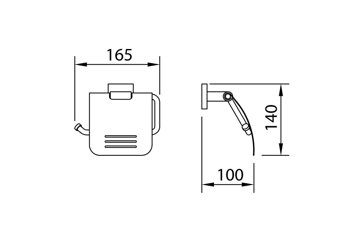 Держатель туалетной бумаги CLEVER URBAN хром 99463 - выгодная цена ...