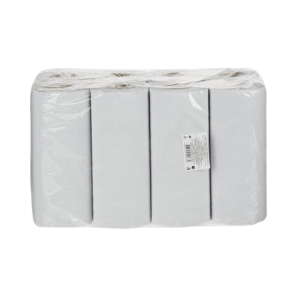 Бумажные полотенца Комус joyeco белые втор 2 слоя, 12 м, 8 штук 1810103 ...