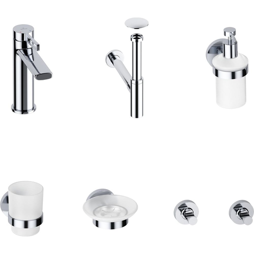 Смеситель для раковины в ванную комнату Wellsee ONCE! and forever в ...