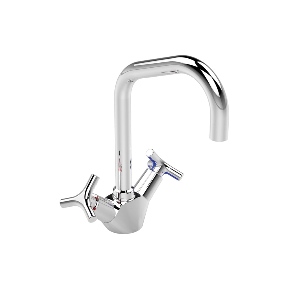 Смеситель для кухонной мойки VIDIMA TRINITY BA259AA 00000068817 ...