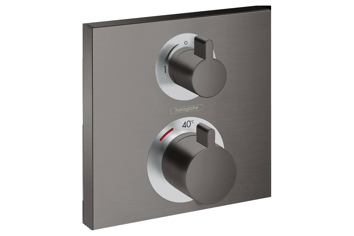 Термостат скрытого монтажа Hansgrohe Ecostat Square для 2 потребителей ...