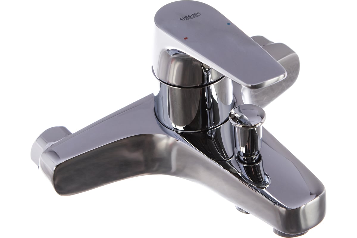 Однорычажный смеситель для ванны GROHE BauFlow Longlife 35 мм 23601000 ...