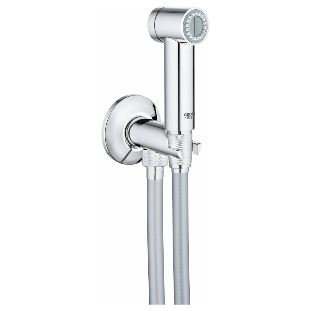 Душевой набор с гигиеническим душем и вентилем GROHE Sena 26332000 ...