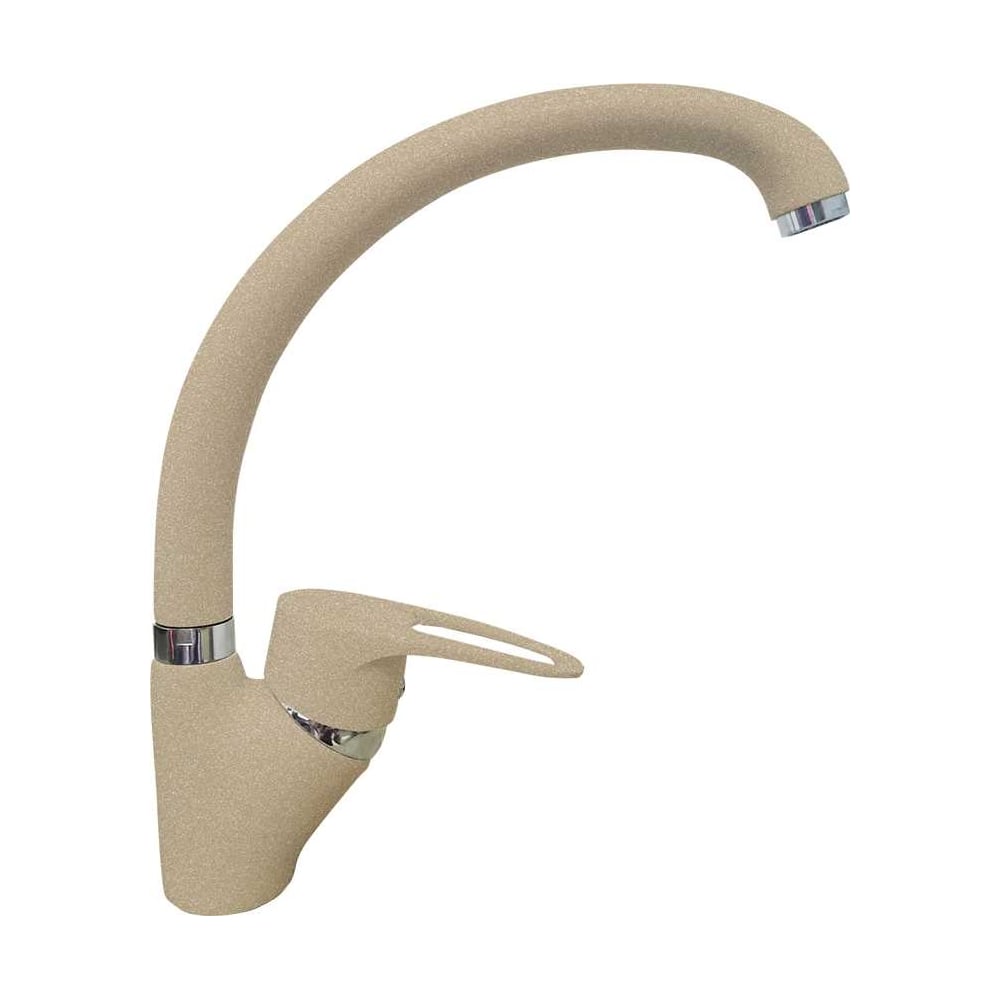 Смеситель для кухни GranFest боковой D-40 мм кашемир арт. 1024 кашемир ...