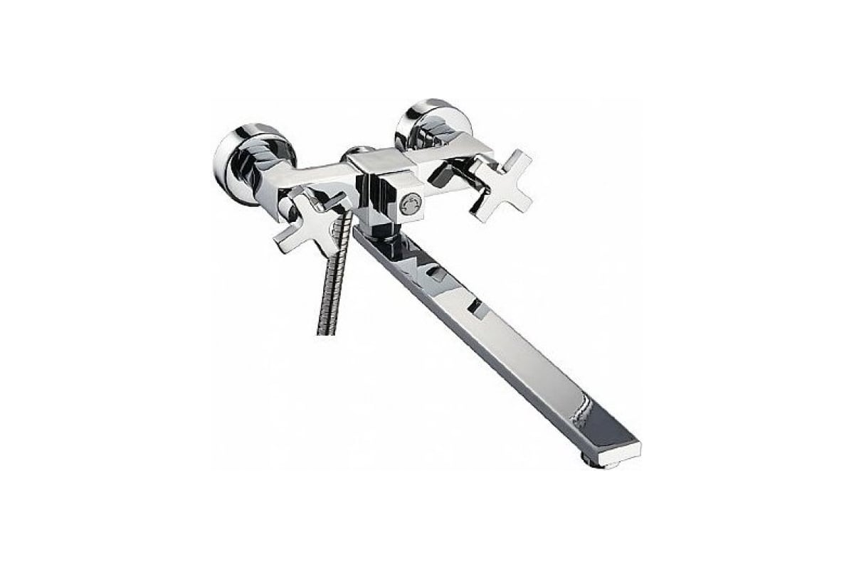 Смеситель для ванны LEDEME излив L35F-2, дивертор в корпусе, керамика L2584 65668 - выгодная ...