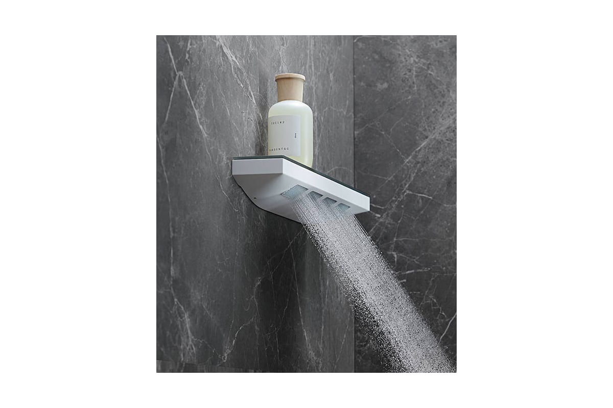 Боковой душ HANSGROHE 26243700 HG Rainfinity 1jet с полкой 500 ...