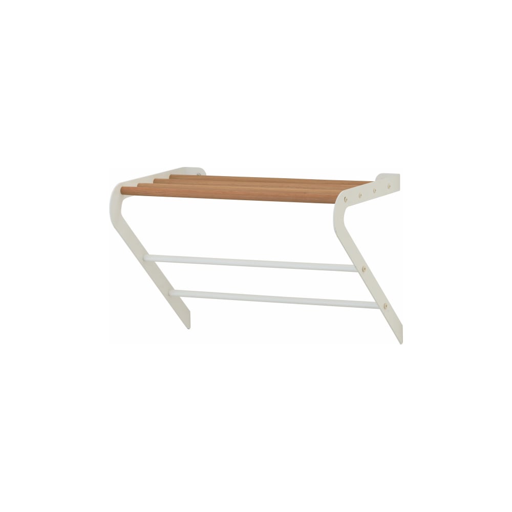 Подвесная полка для полотенец в ванную комнату с двумя планками UNISTOR ...