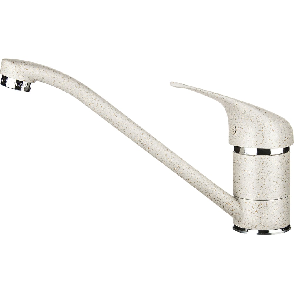 Смеситель Granula низкий с длинный изливом пирит GR-1023 - выгодная ...