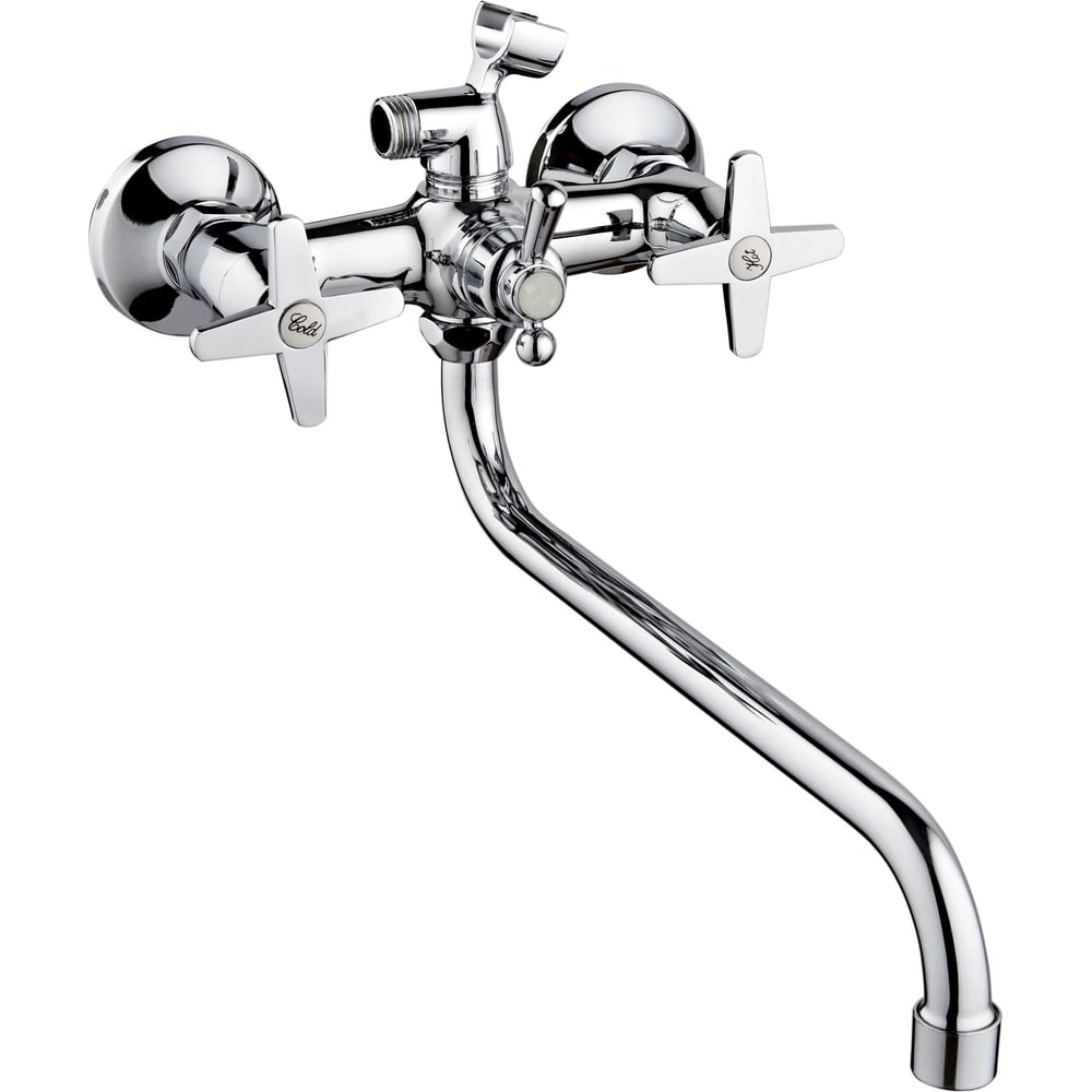 Смеситель универсальный с изливом Potato 40см с шар. перекл. P2269 ...