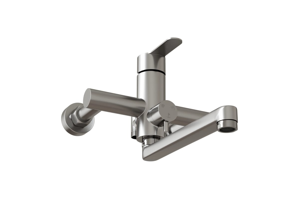 Душевая система MIXLINE "Stainless" смеситель, картридж 35 мм, с ...