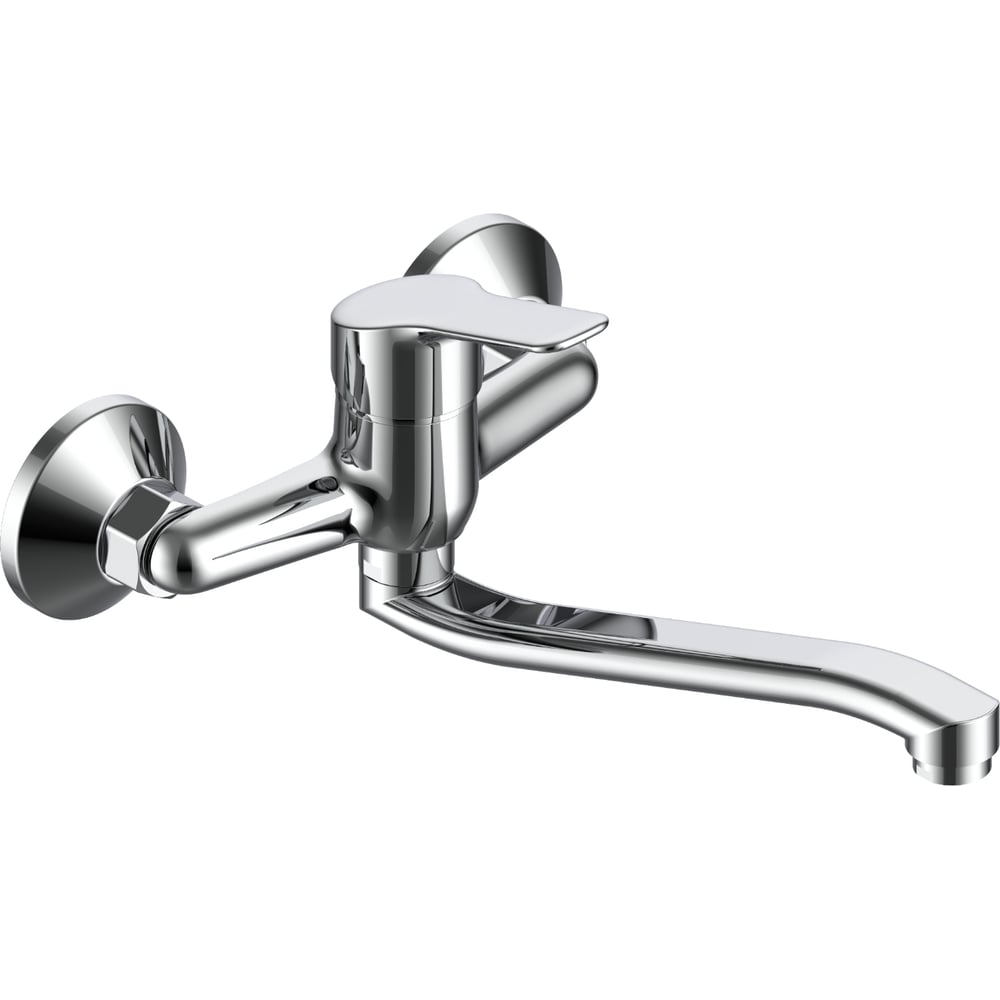 Смеситель для кухни VODA "Wave" настенный WA02 - выгодная цена, отзывы ...