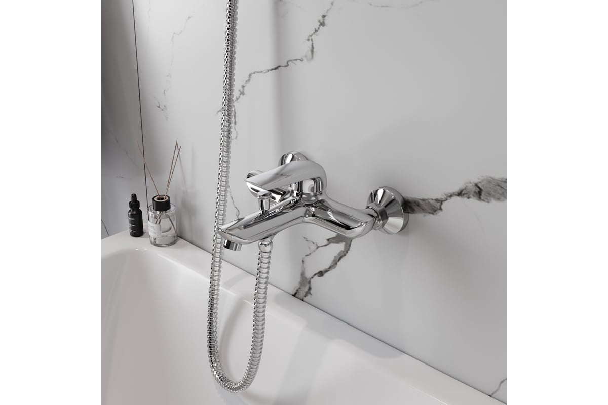 Смеситель для ванны Teymi Hanna, хром T10205 ЦБ-00269200 - выгодная ...