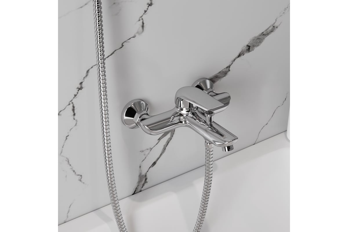 Смеситель для ванны Teymi Hanna, хром T10205 ЦБ-00269200 - выгодная ...