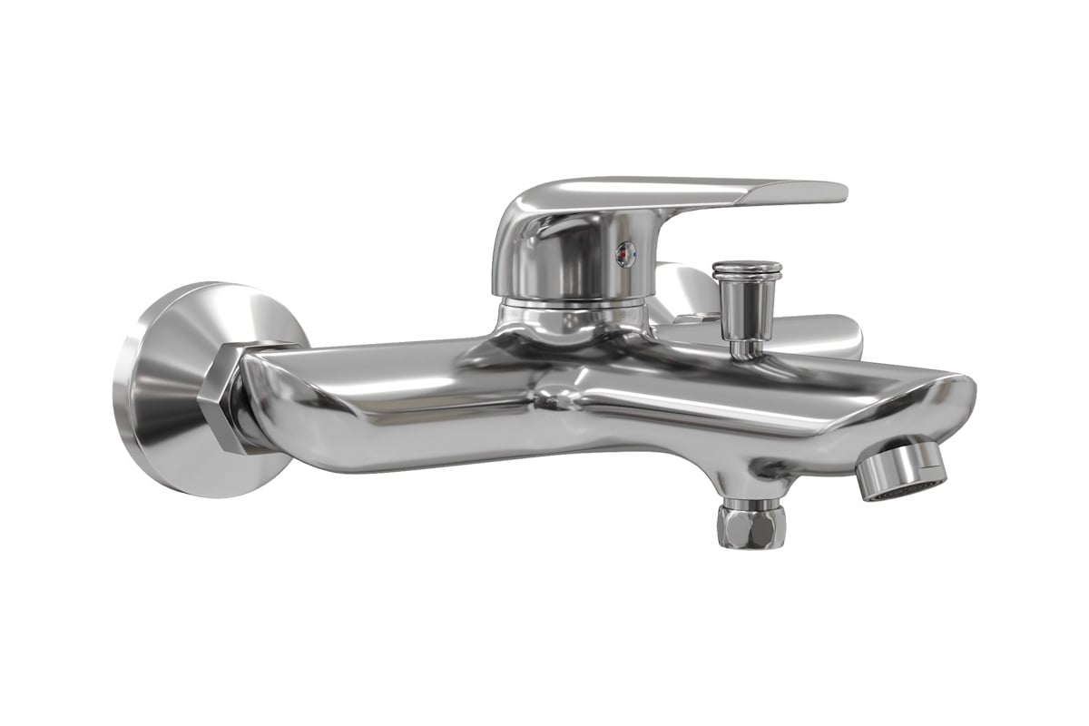 Смеситель для ванны Teymi Hanna, хром T10205 ЦБ-00269200 - выгодная ...