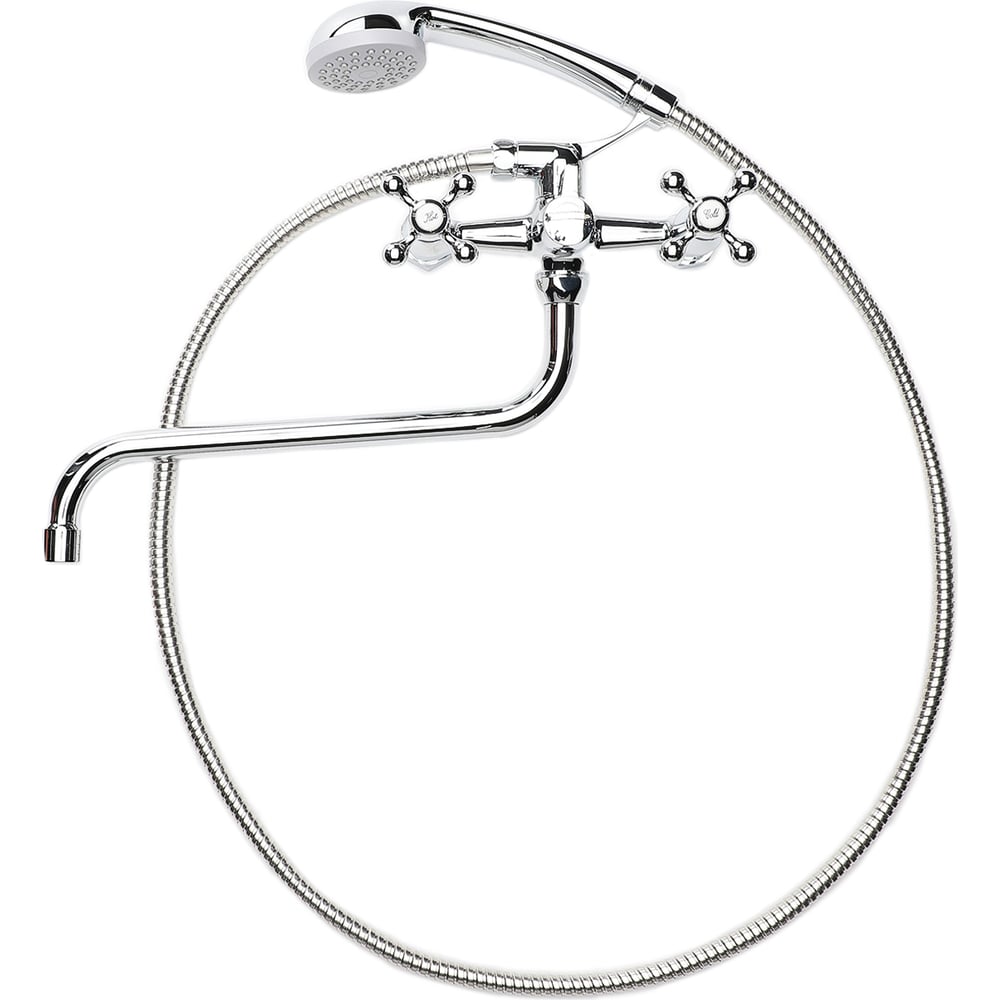 Универсальный смеситель для ванны ORANGE Classic Pro хром M72-222cr ...