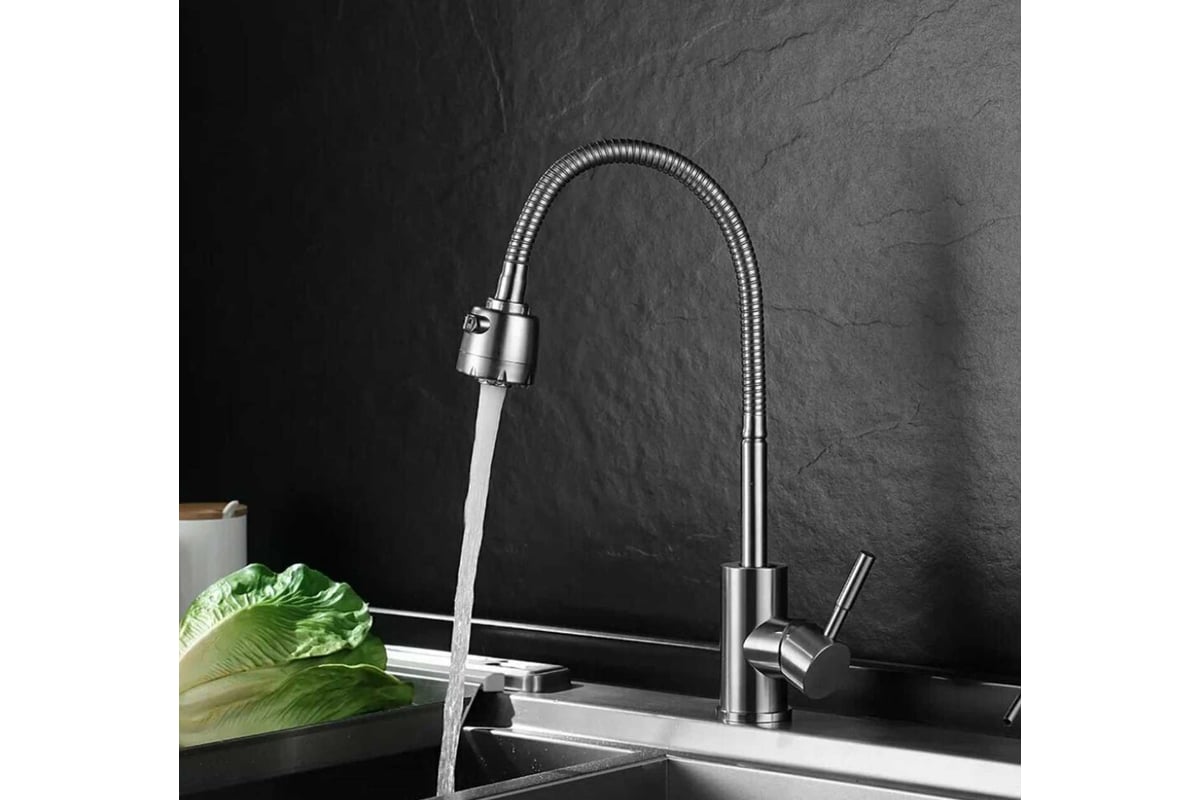 Смеситель для кухни Solone EZA4-A090 - выгодная цена, отзывы, характеристики, фото - купить в ...