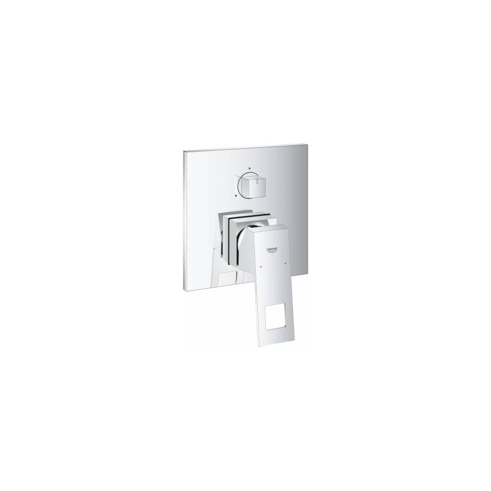 Смеситель для ванны Grohe Eurocube однорычажный, с переключателем на 3 ...