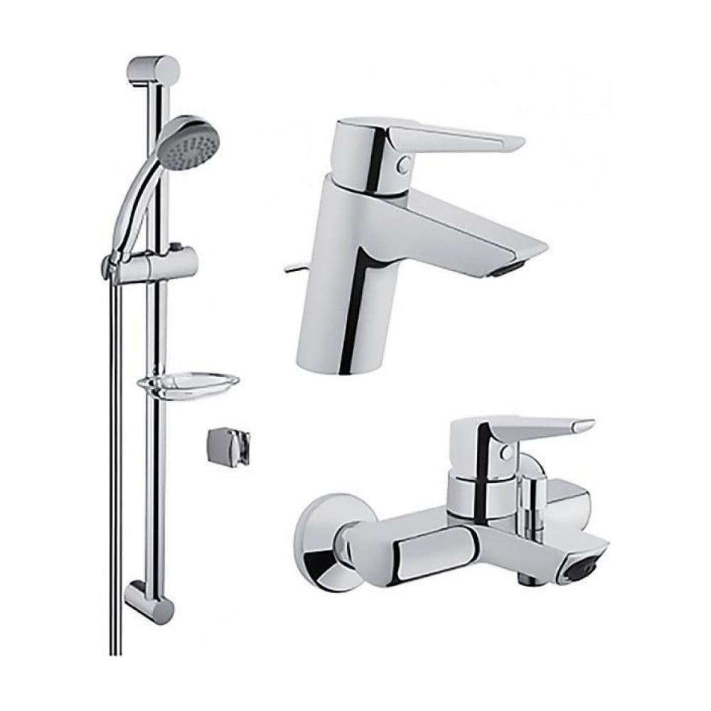 Комплект смесителей 3 в 1 VITRA Solid S A49227EXP - выгодная цена, отзывы, характеристики, фото ...