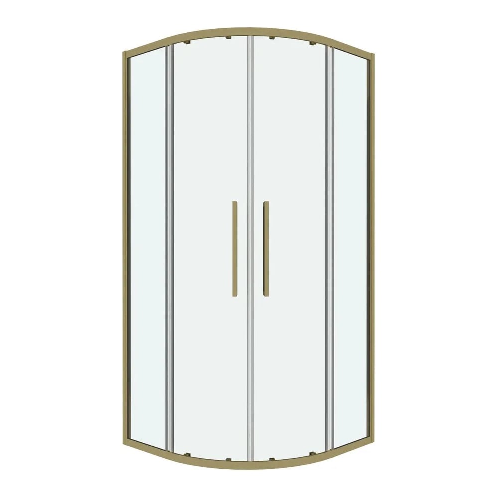 Душевое ограждение Grossman Cosmo 90х90х195 см, полукруг, раздвижное ...