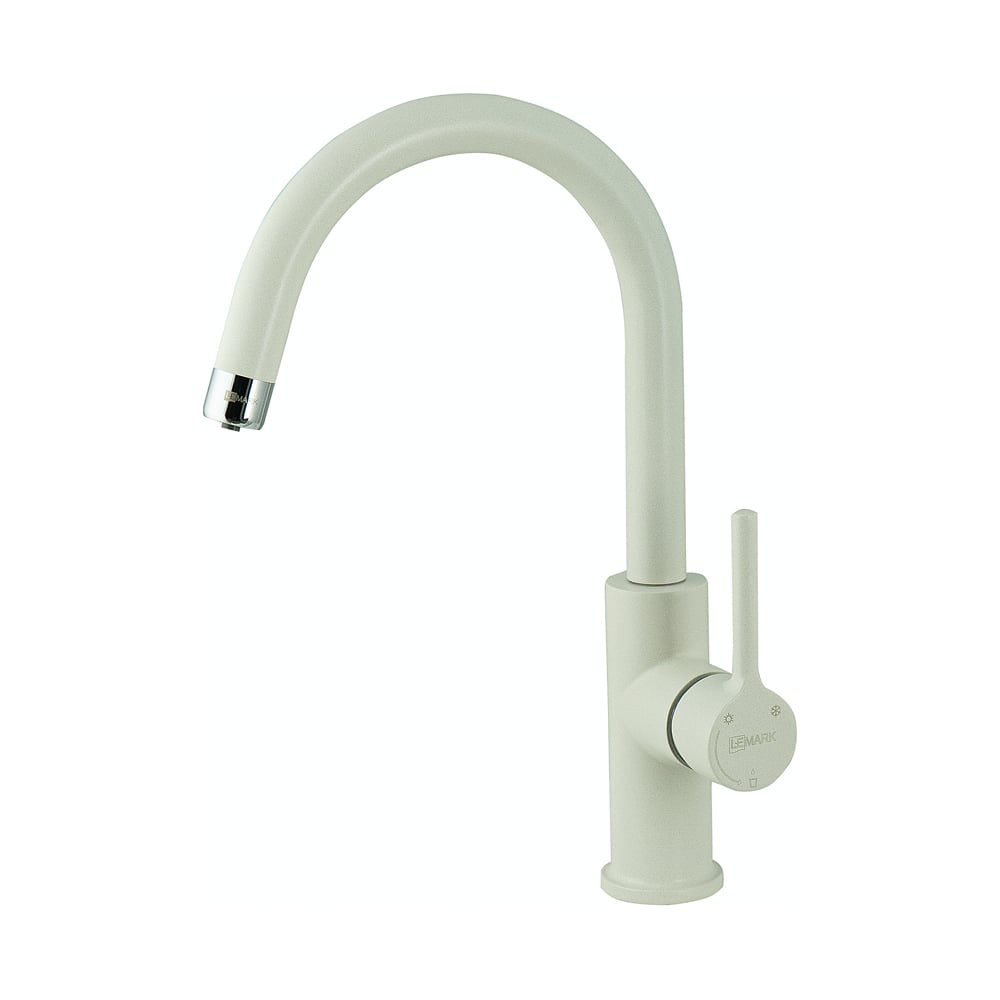 Смеситель для кухни Lemark COMFORT с подключением к фильтру питьевой воды, высота излива 21 см ...