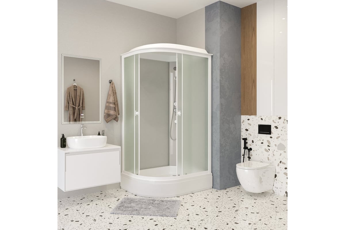 Душевая кабина Niagara Promo (1000x800x2150) 4 места P100/80/26R/MT - выгодная цена, отзывы ...