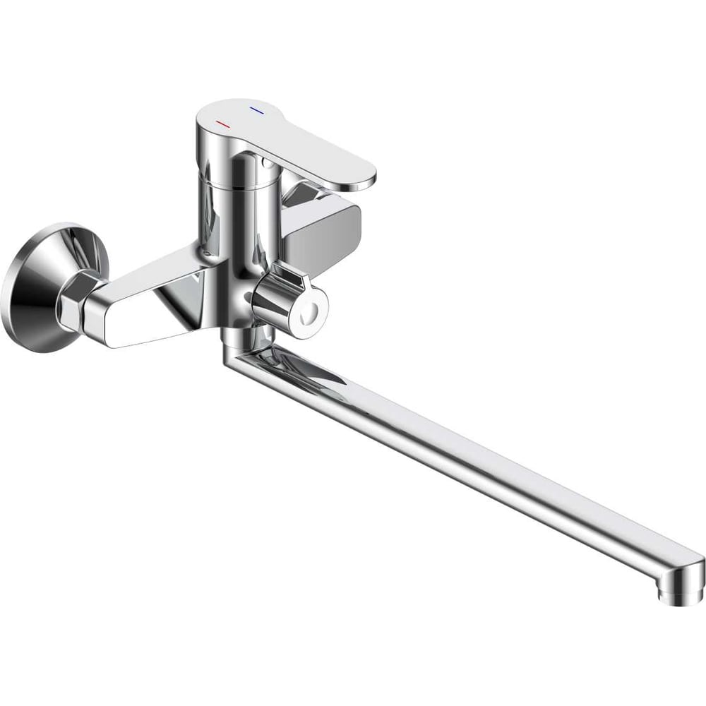 Смеситель для ванны и умывальника ARGOTECH GEKTOR d-35, керамбукса, L-обр. 325 мм, 44282 ...