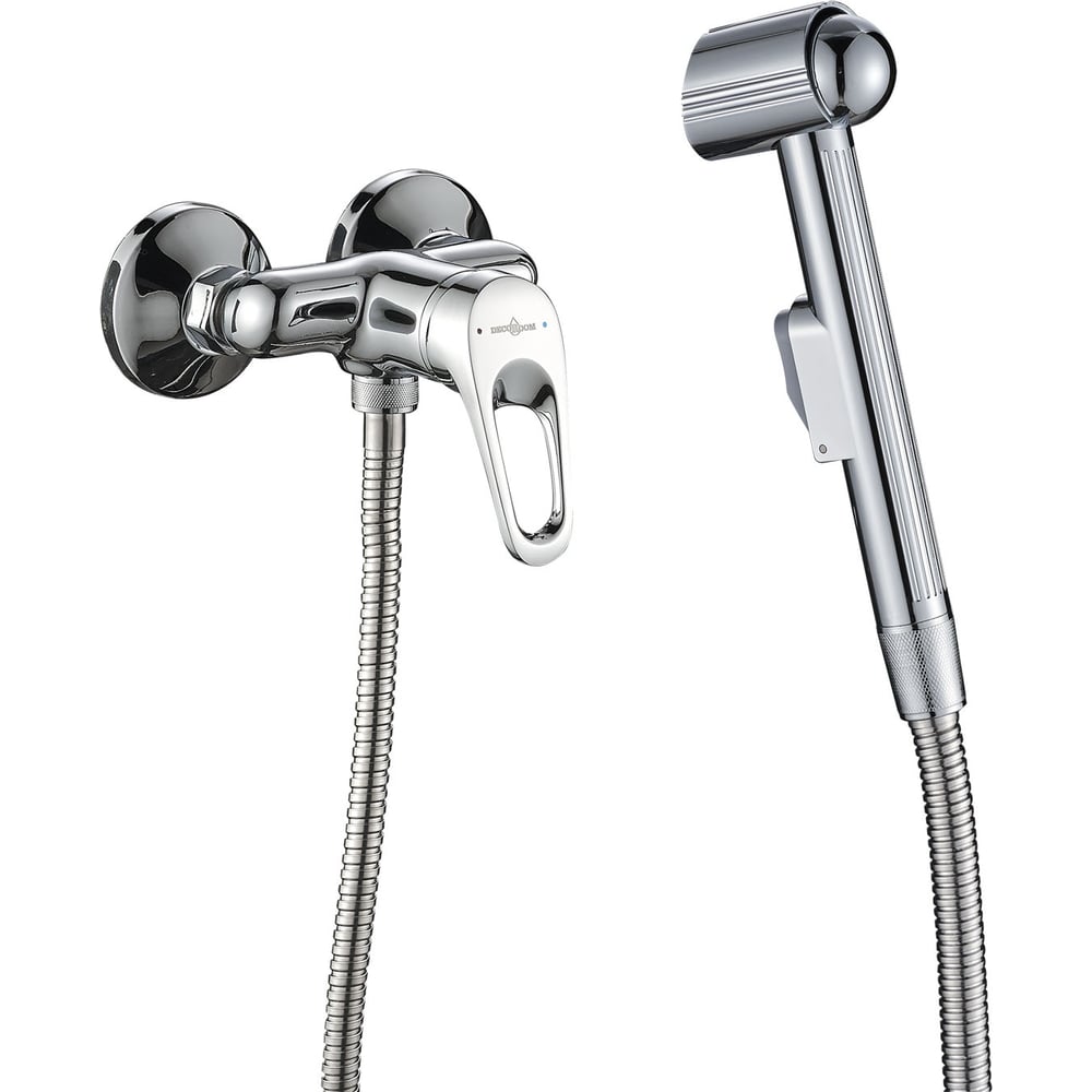 Одноручный смеситель с гигиеническим душем Decoroom DR37058 - выгодная ...