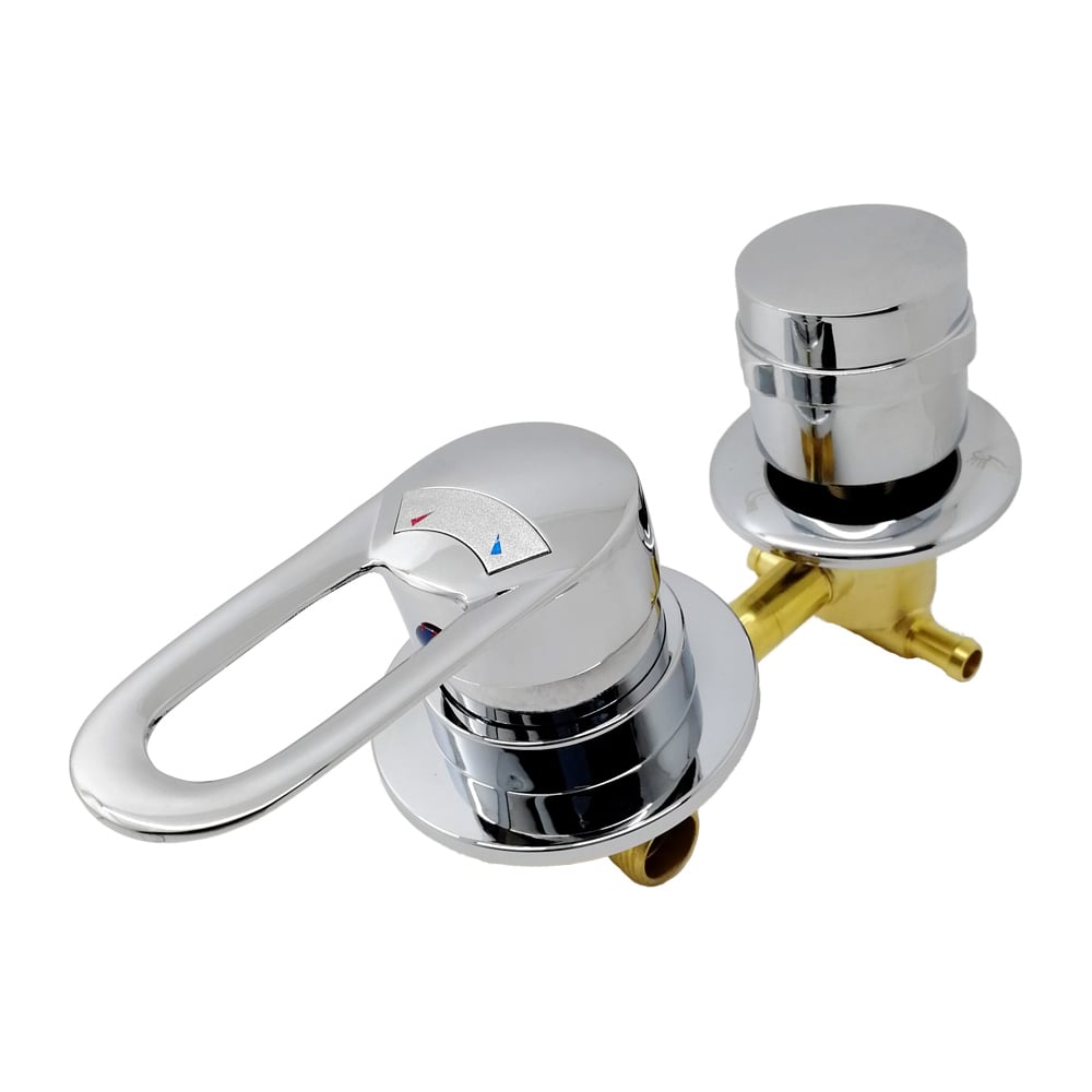 Смеситель ORION RENEWAL для душевой кабины 2-режимный, 100 мм, хомут ...