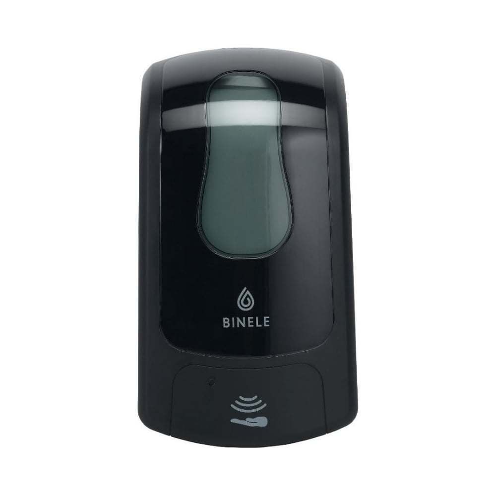 Диспенсер для жидкого мыла BINELE iSoap наливной сенсорный, 1 л. черный ...