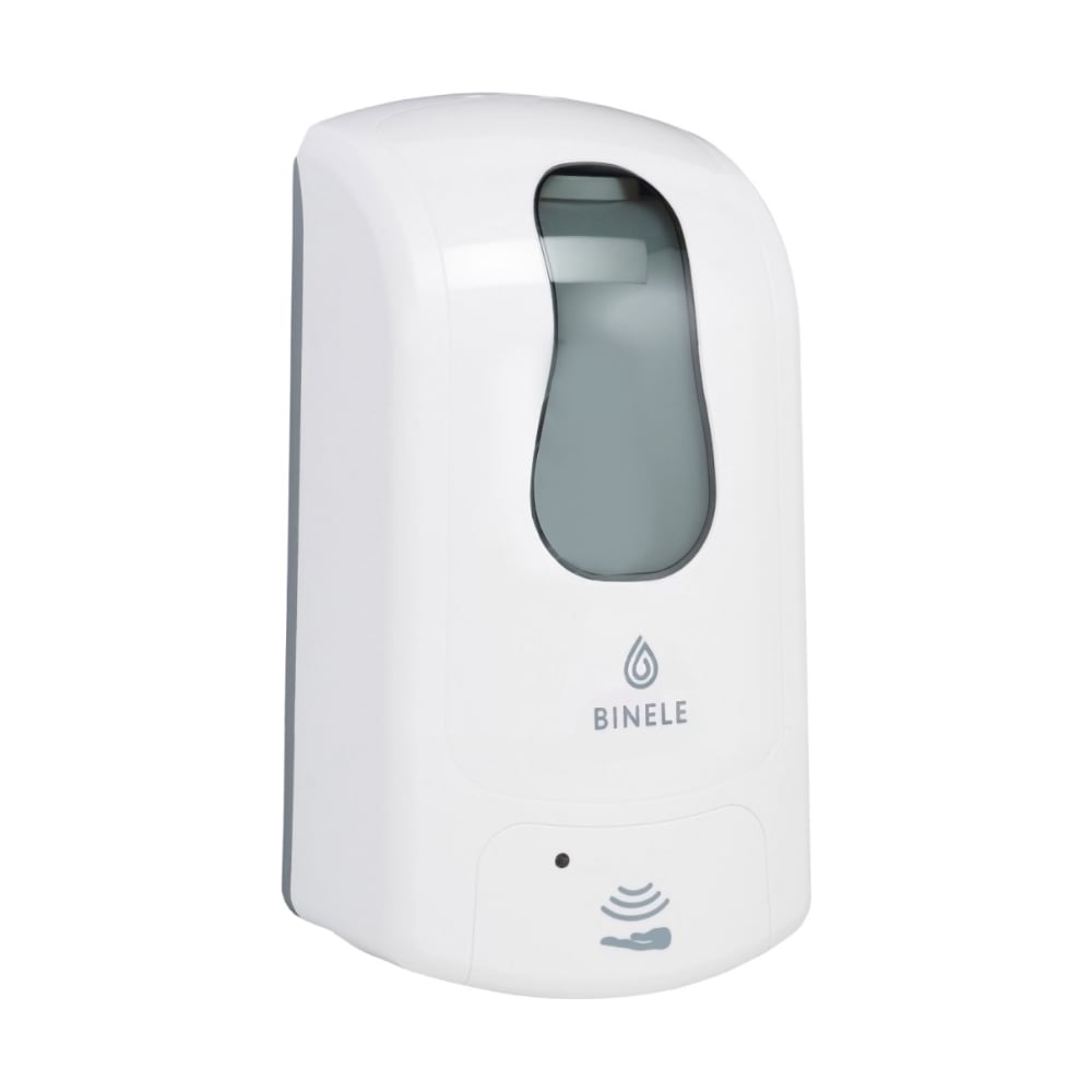 Диспенсер для жидкого мыла BINELE iSoap наливной сенсорный, 1 л. белый ...
