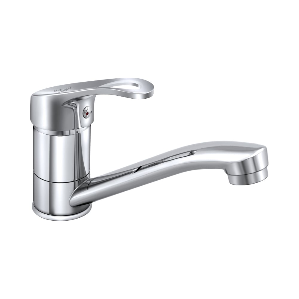 Смеситель для мойки СЛАВЕН с коротким изливом 150 мм, одноручный СЛ-ОД ...