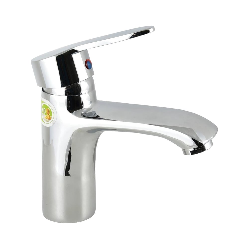 Смеситель для умывальника Juguni одноручный с литым изливом, 35 картридж, гайка 0402.439 ...