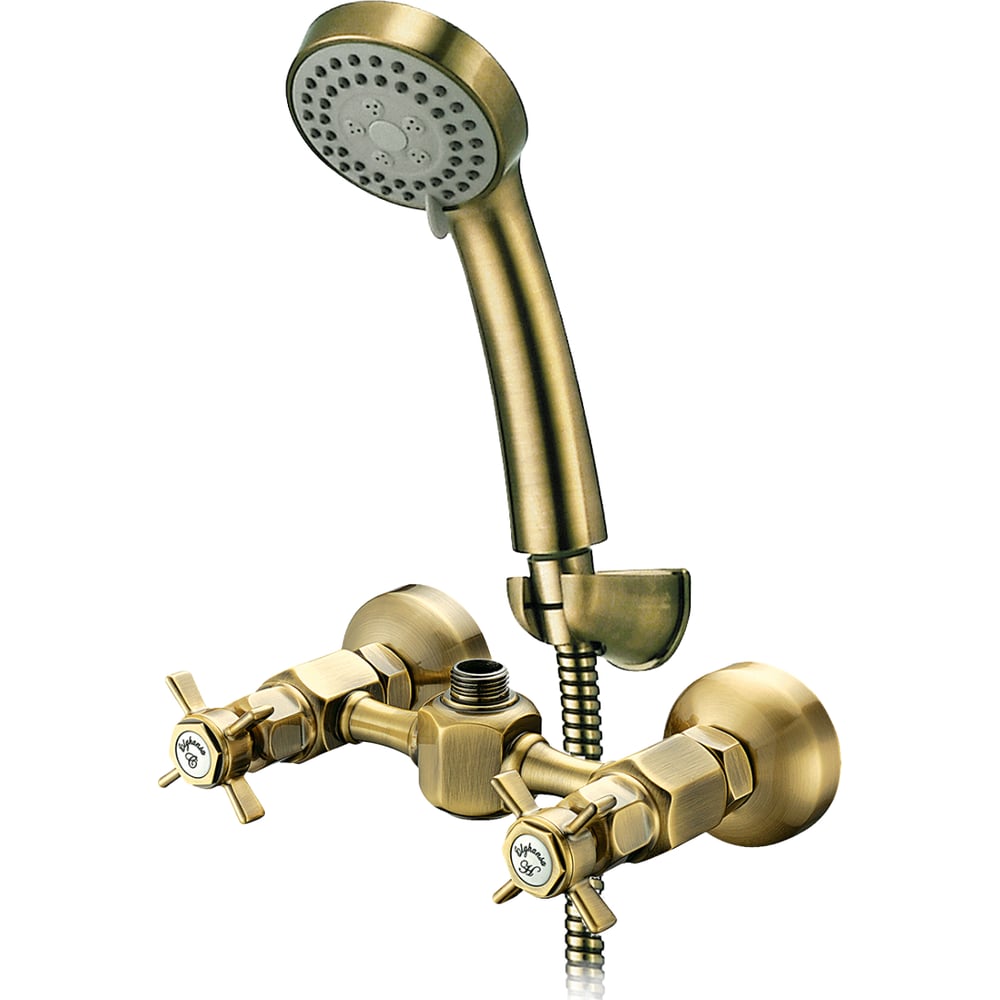 Смеситель для душа Elghansa двухвентильный, Bronze 3722660-Bronze ...